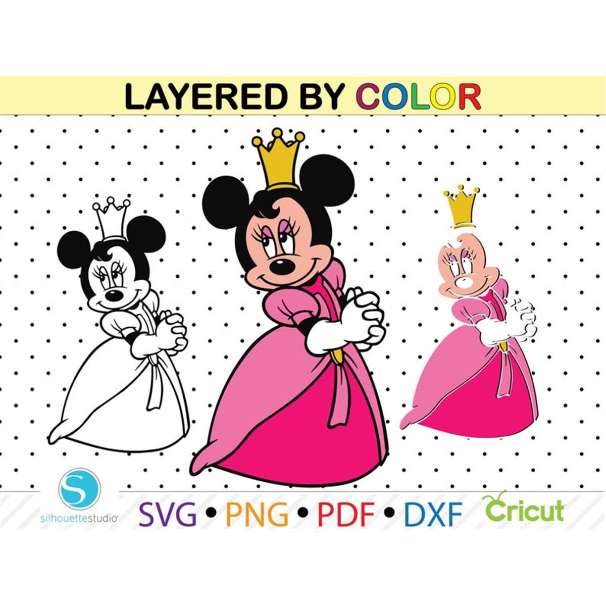 Queen Minnie Mouse svg,Queen Minnie Mouse clipart png, princ - Inspire ...