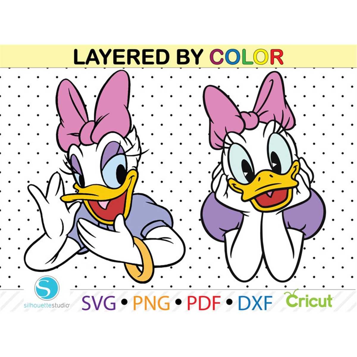 Daisy Duck svg, daisy duck bundle svg, daisy duck svg file f | Inspire ...