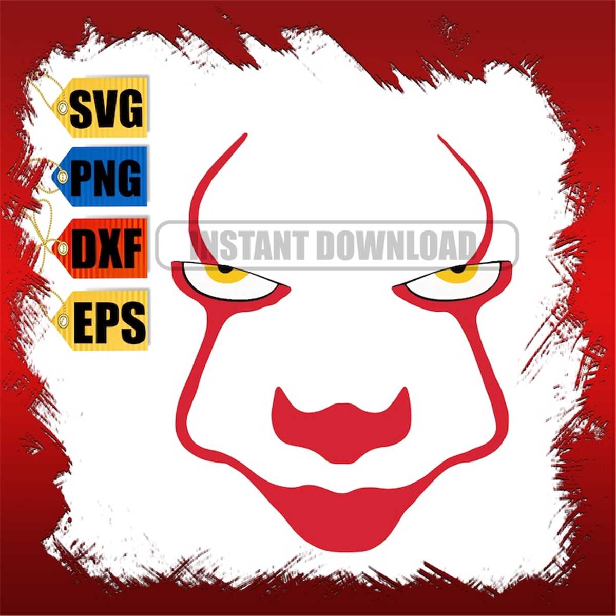 Pennywise SVG, IT SVG, Clown Svg, Halloween Svg, Cricut file | Inspire ...