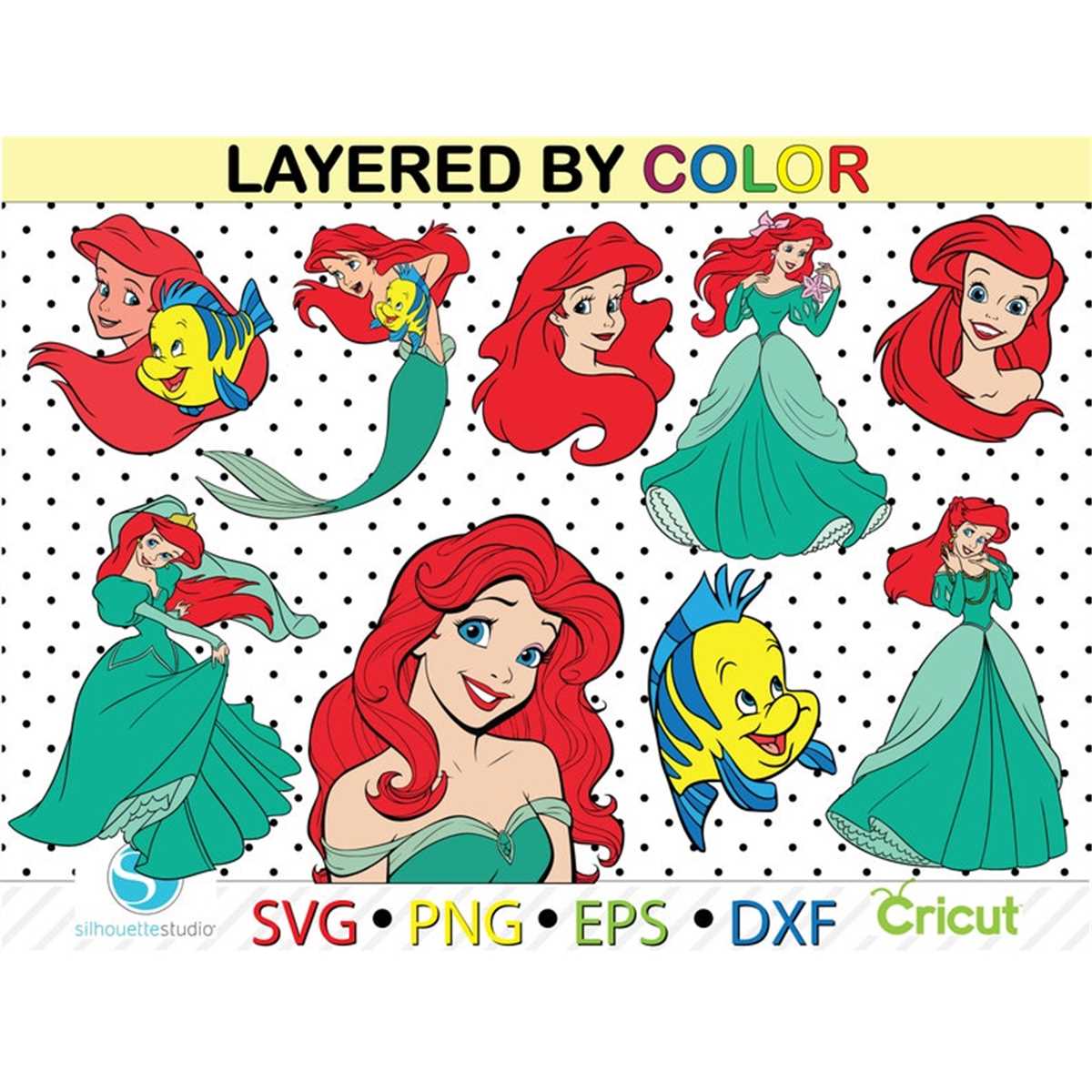 Ariel svg, princess ariel png clipart,ariel head svg,ariel v - Inspire ...