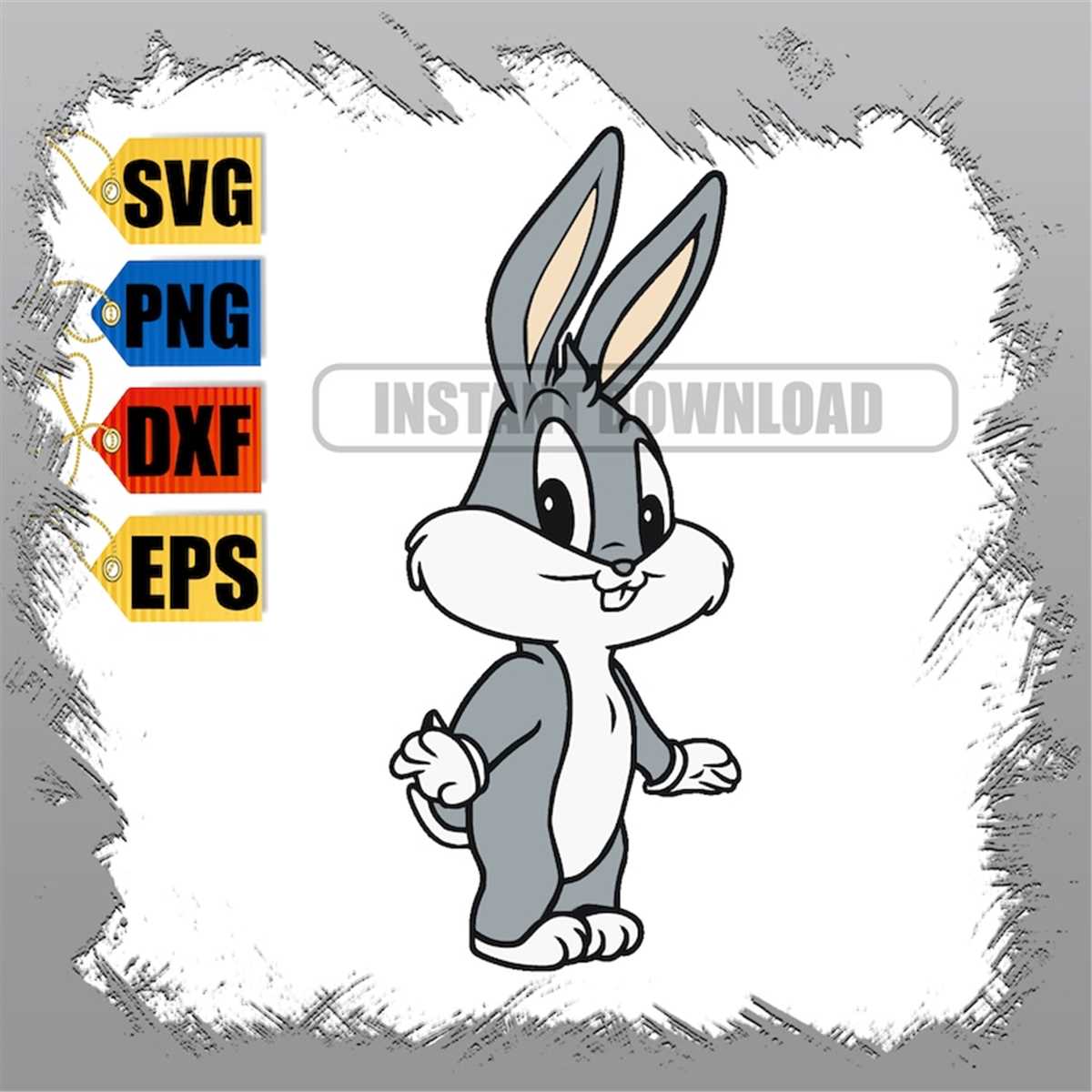 Rabbit SVG File, Rabbit Clip Art Vector Image, SVG Files For - Inspire ...