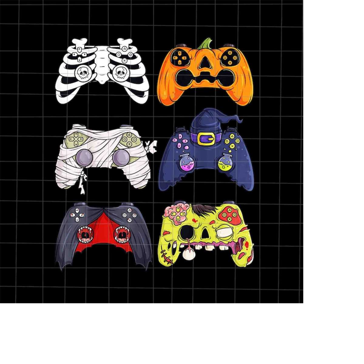 Gaming Controllers Halloween Png, Zombie Gaming Controllers | Inspire ...