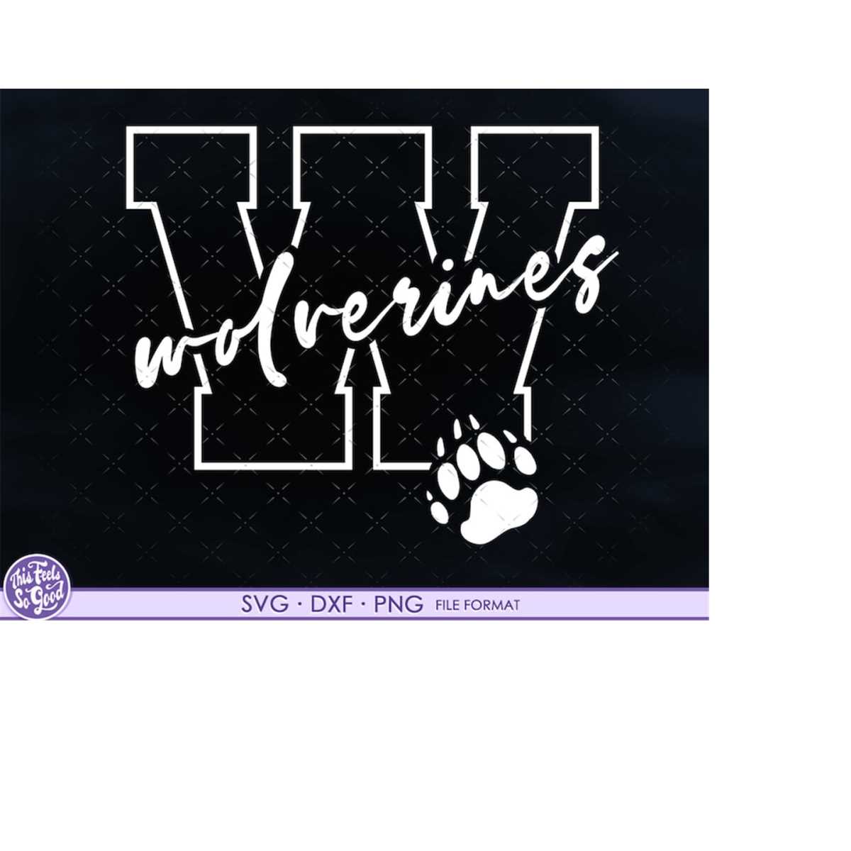 Wolverine SVG, Wolverines Football, Wolverines Baseball, Wol | Inspire ...