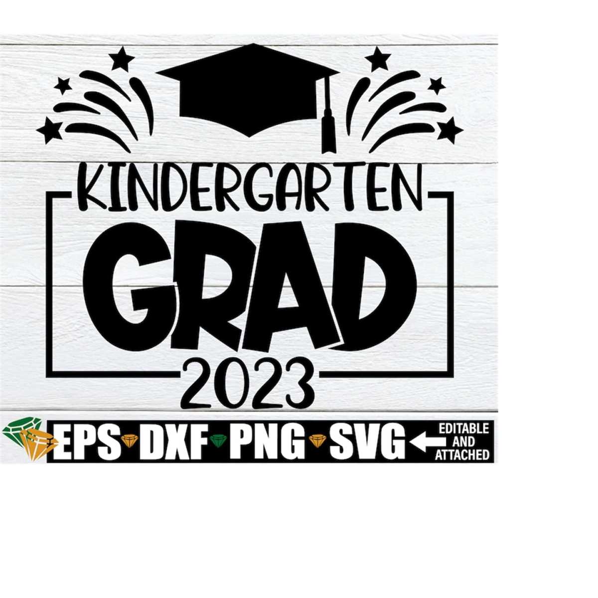 Kindergarten Grad, Kindergarten Graduation svg, Graduation F - Inspire ...