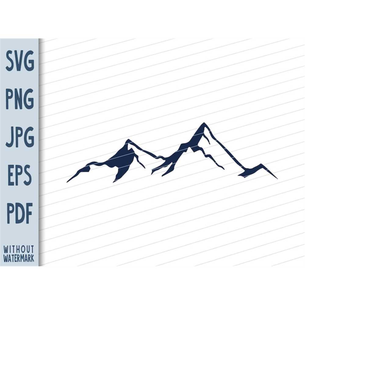 Range mountains SVG Cut Files png png PNG png, range nature | Inspire ...
