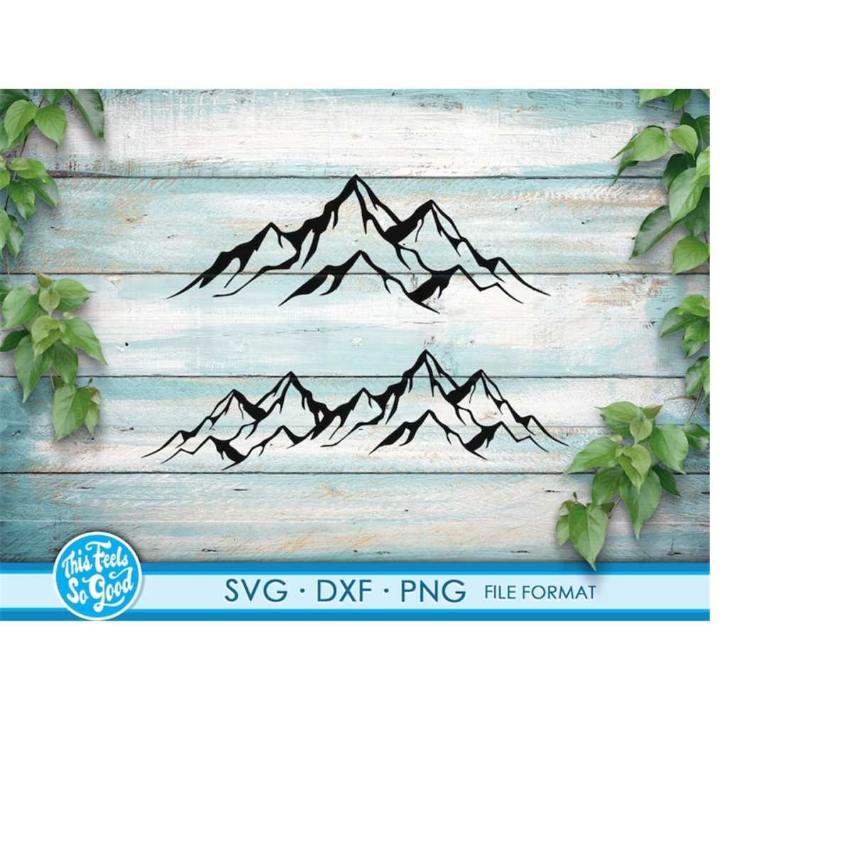 Mountain range SVG Mountains svg files for Cricut. mountain | Inspire ...