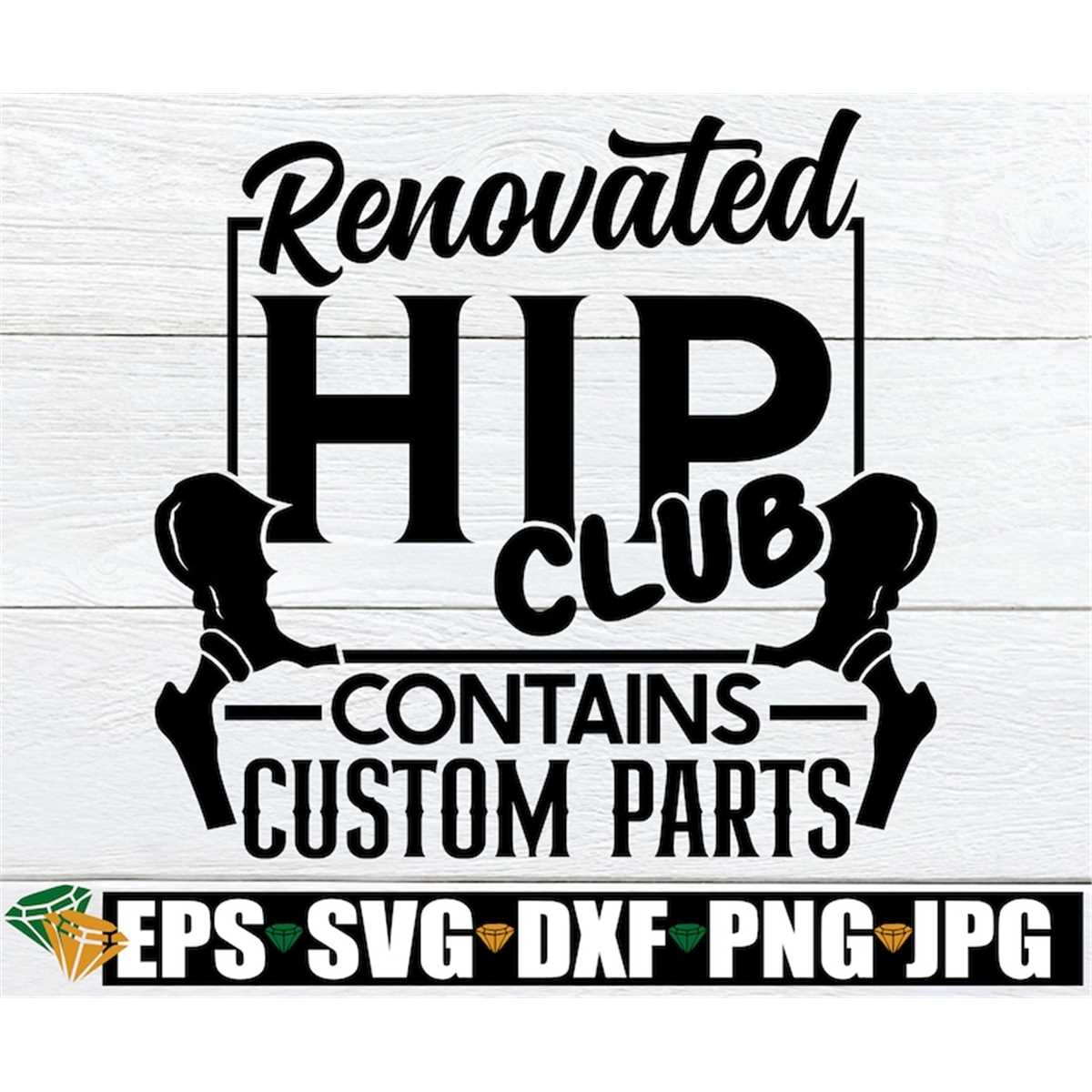 Renovated Hip Club Contains Custom Parts, Hip Replacement Su | Inspire ...