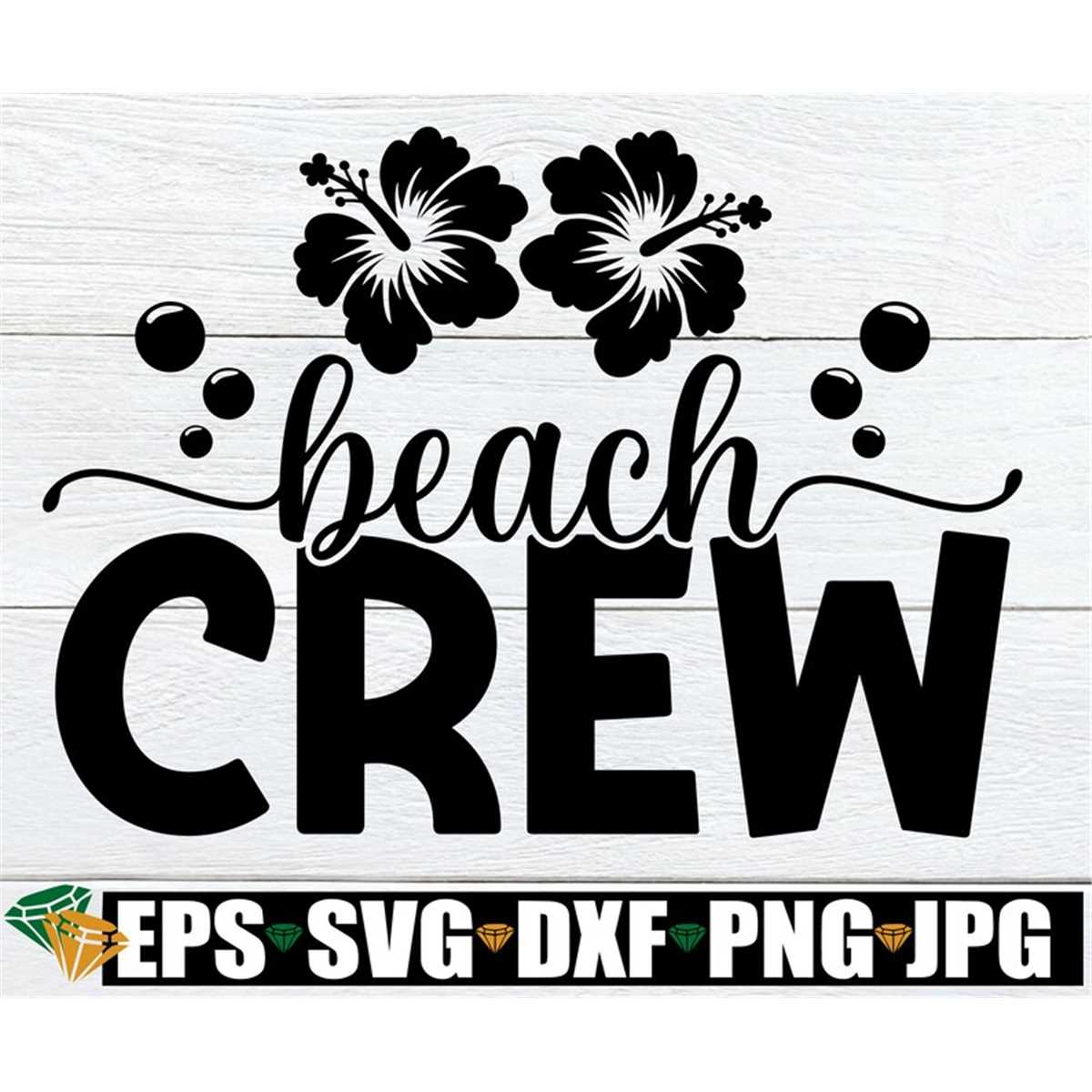 Beach Crew, Beach svg, Summer svg, Beach Trip svg, Beach Vac | Inspire ...