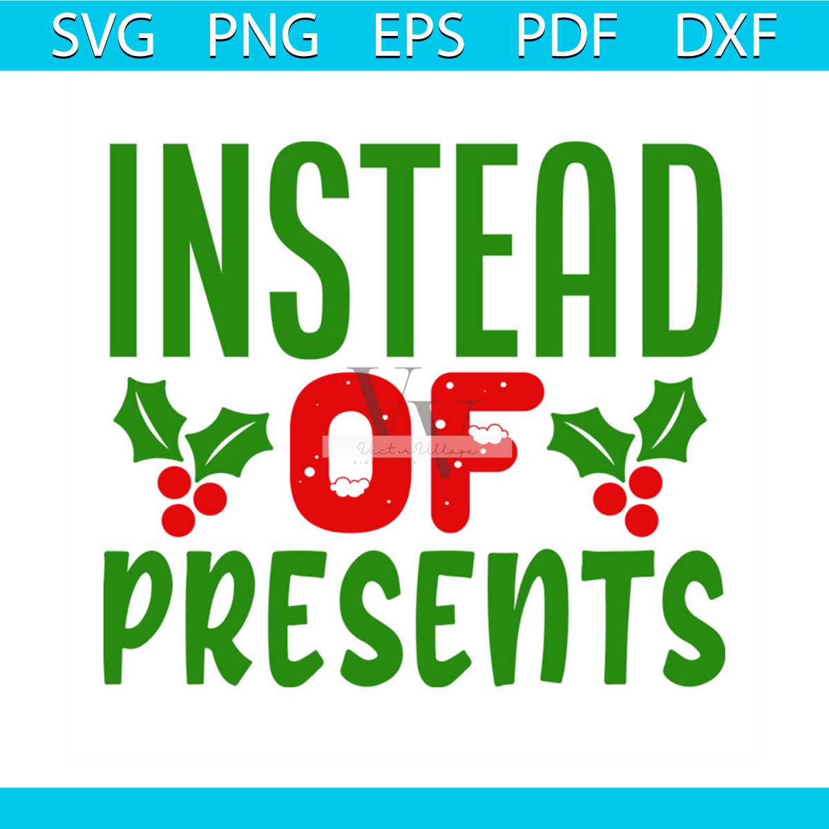 Instead Of Presents Svg, Christmas Svg, Presents Svg, Christ | Inspire ...