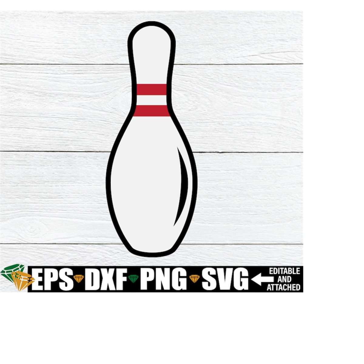 Bowling Pin svg, Bowling Clipart, Bowling svg, Bowling Pin C | Inspire ...