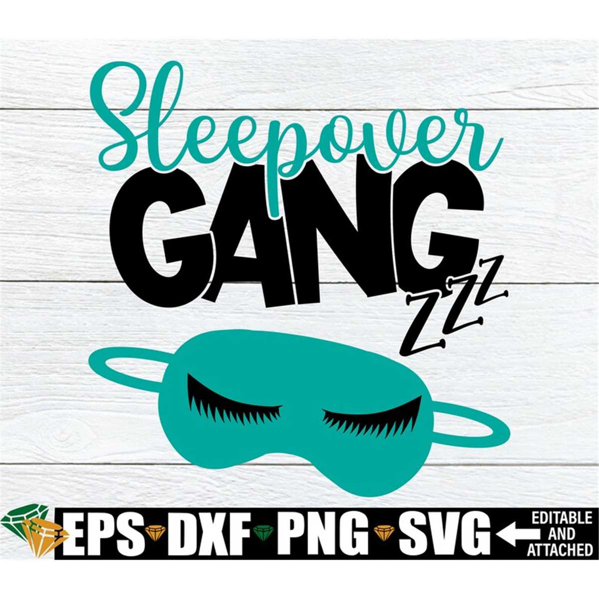 Sleepover Gang, Sleepover SVG, Sleepover Gang SVG, Slumber P | Inspire ...