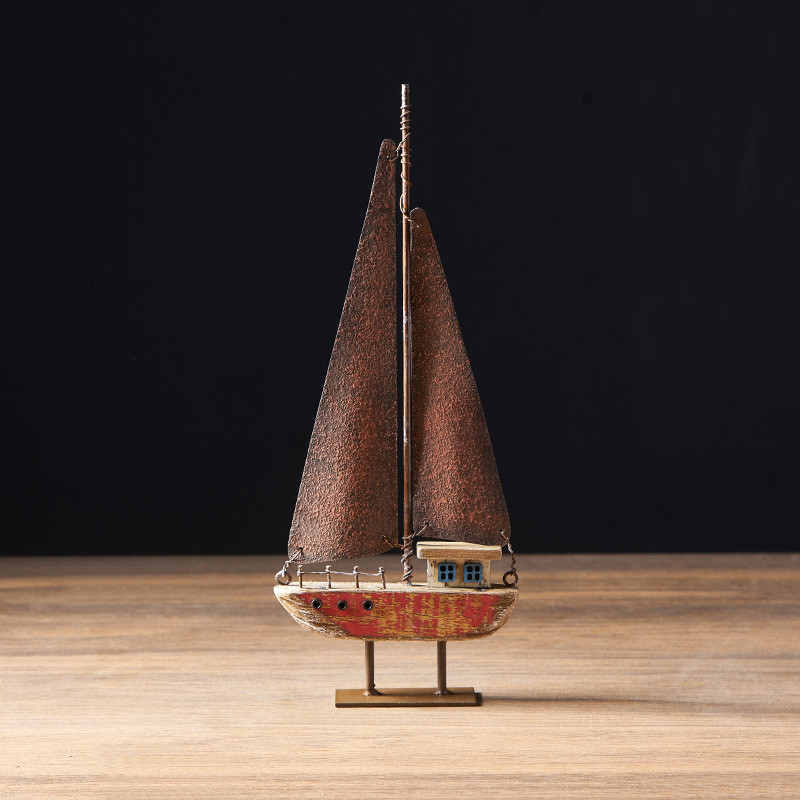Vintage wooden ship sailing model | Inspire Uplift
