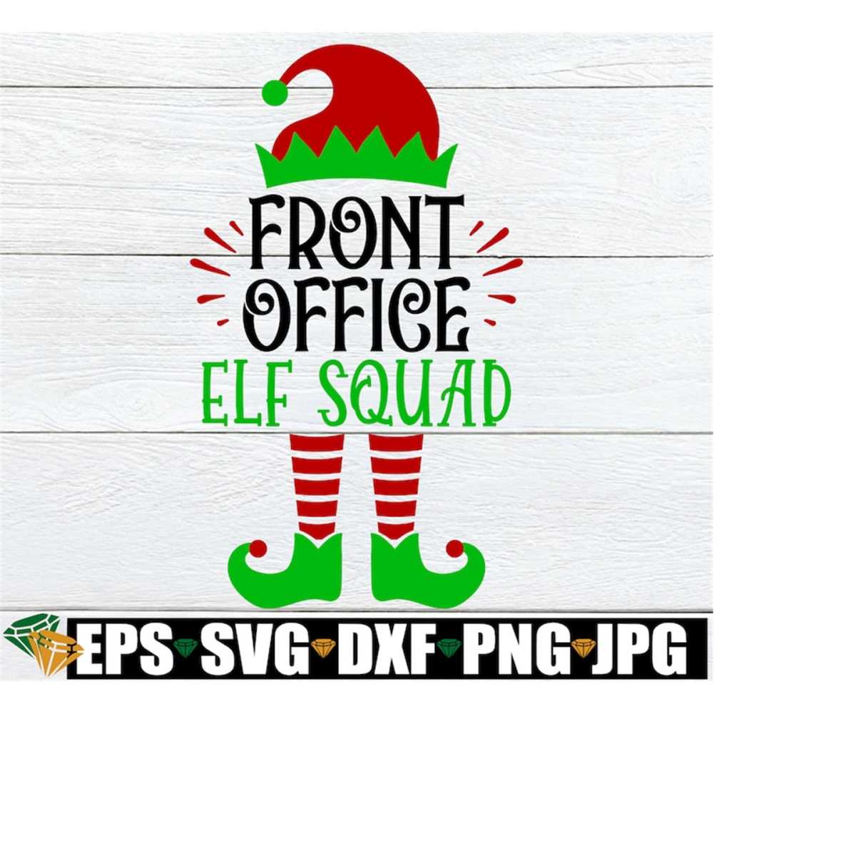 Front Office Elf Squad, Matching Front Office Christmas Shir | Inspire ...