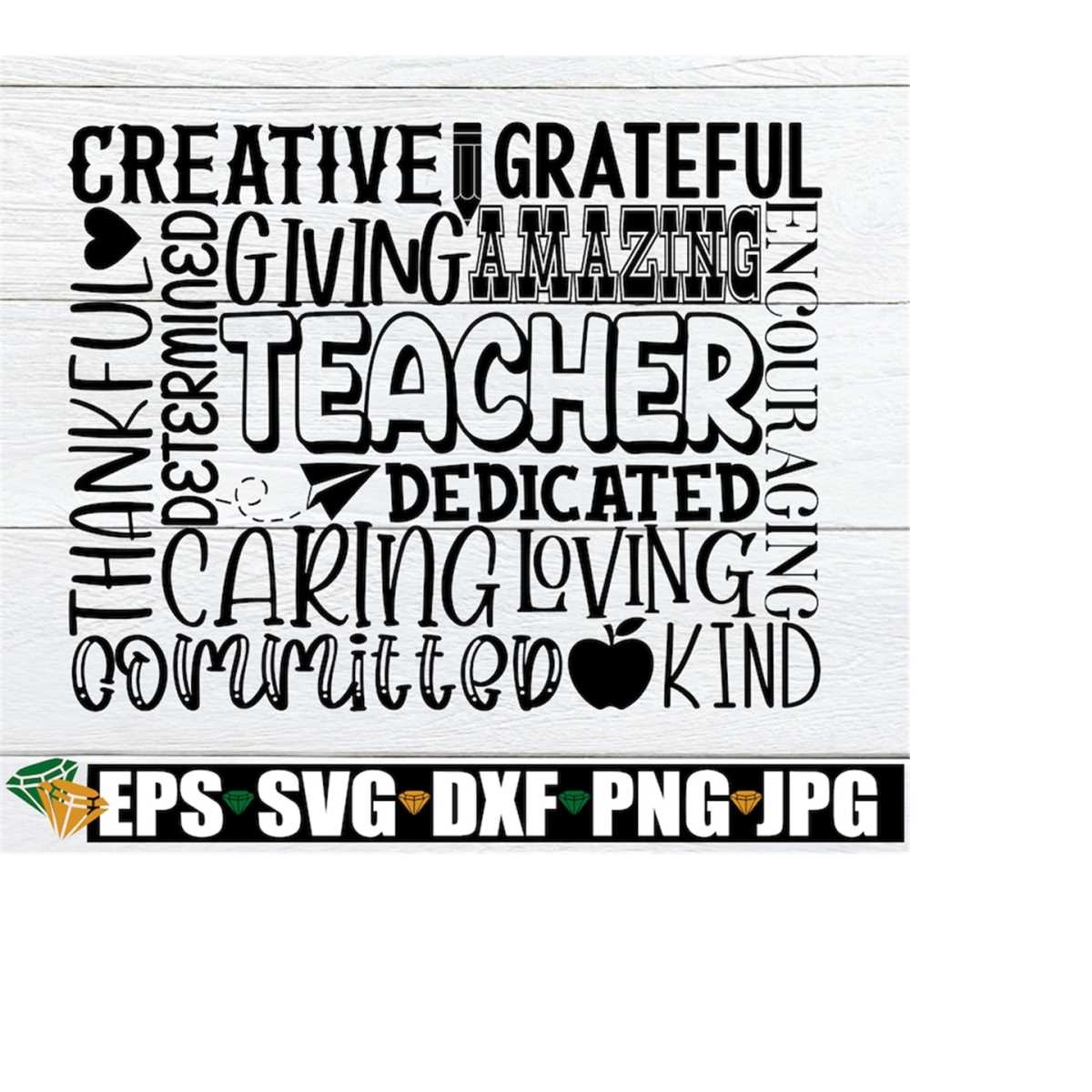 Teacher Subway Art svg, Teacher Appreciation, Teacher Apprec - Inspire ...