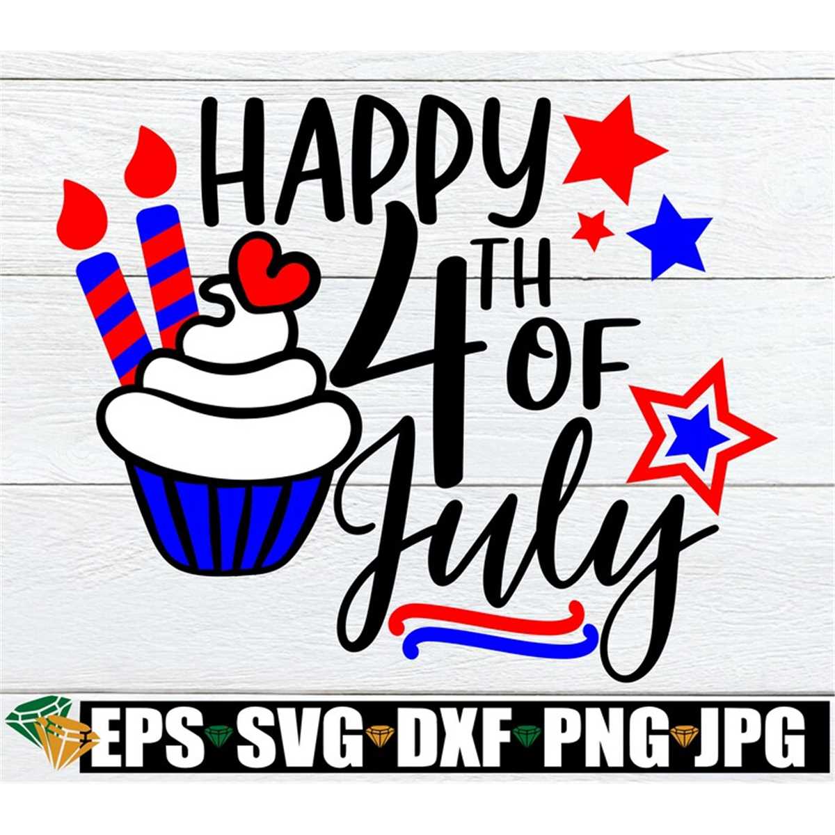 Happy 4th Of July, 4th Of July svg, Fourth Of July, Cute 4th | Inspire ...