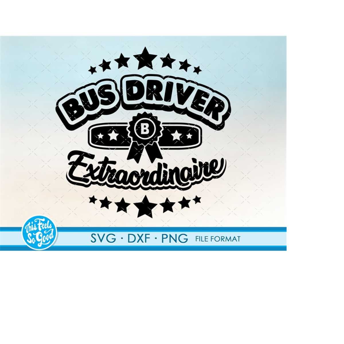 Funny Bus Driver svg files for Cricut. Clipart Bus Driver pn | Inspire ...