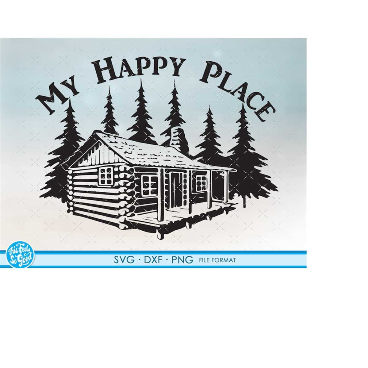 Log cabin SVG Cut Files PNG, woods pine tree log cabin Cutti - Inspire ...