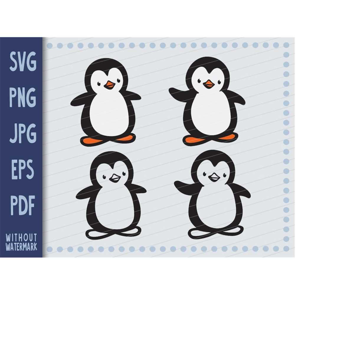 Penguin svg | penguin png | cute penguin svg | baby penguin | Inspire ...