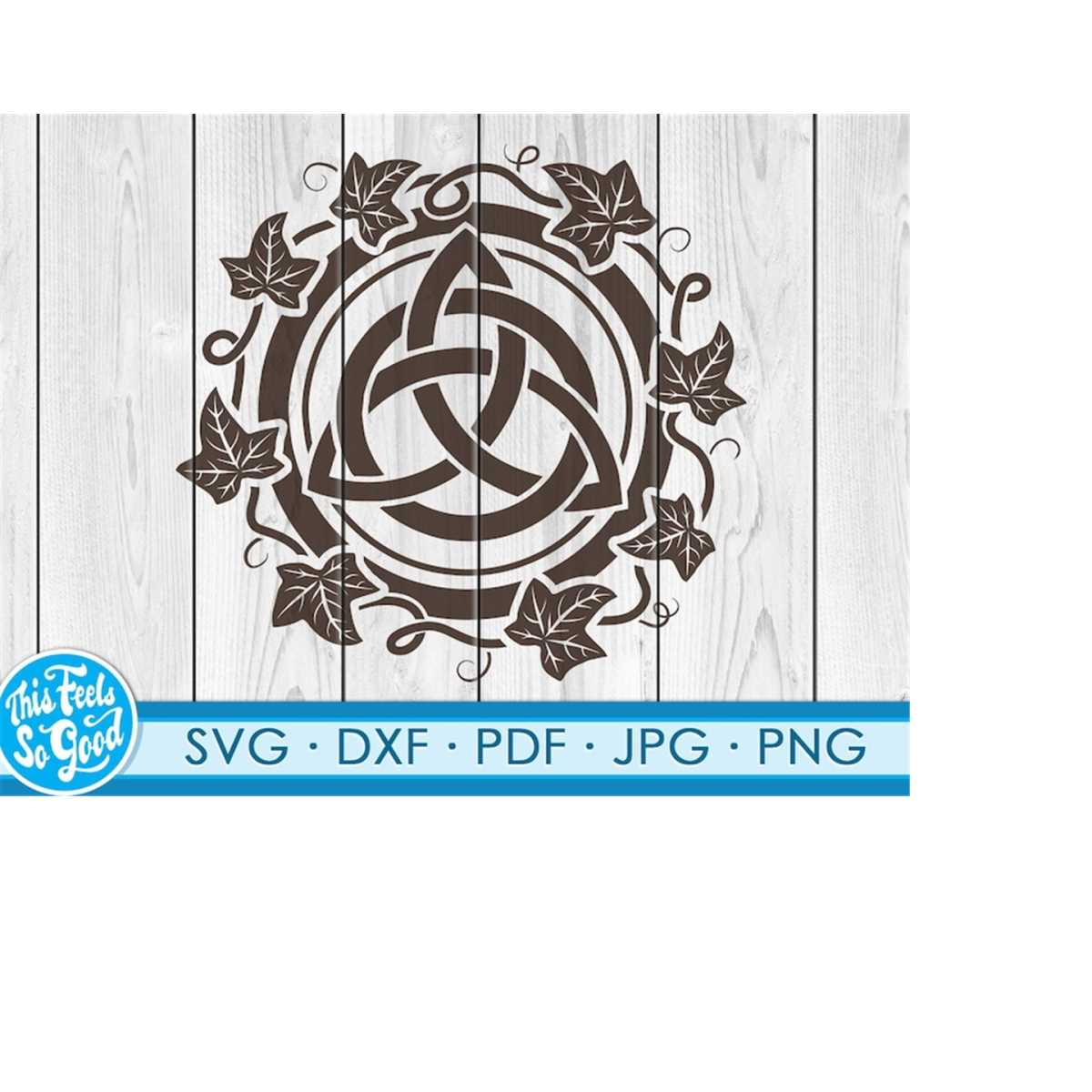 Triple Goddess svg, Holy Trinity svg, Triquetra svg files fo | Inspire ...