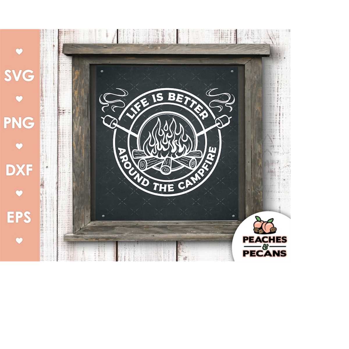 Camping svg, Campfire svg, Outdoors svg files for cricut. Sv | Inspire ...