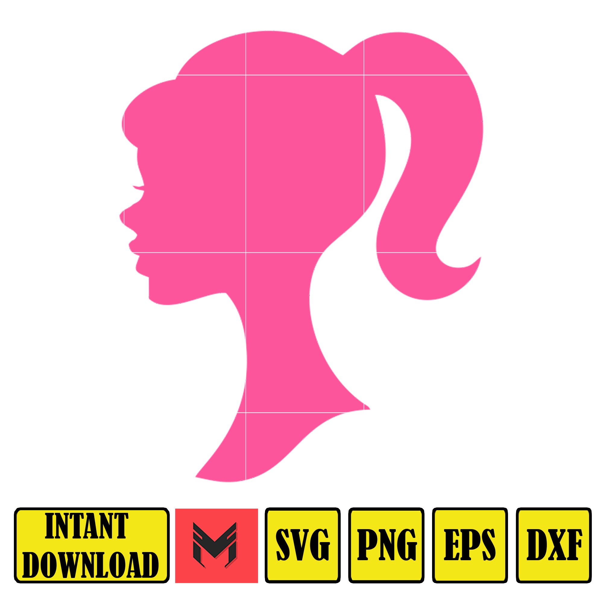 BarBie Doll Barbi Icons and Svg, Come On Let's Go Party Svg, | Inspire ...