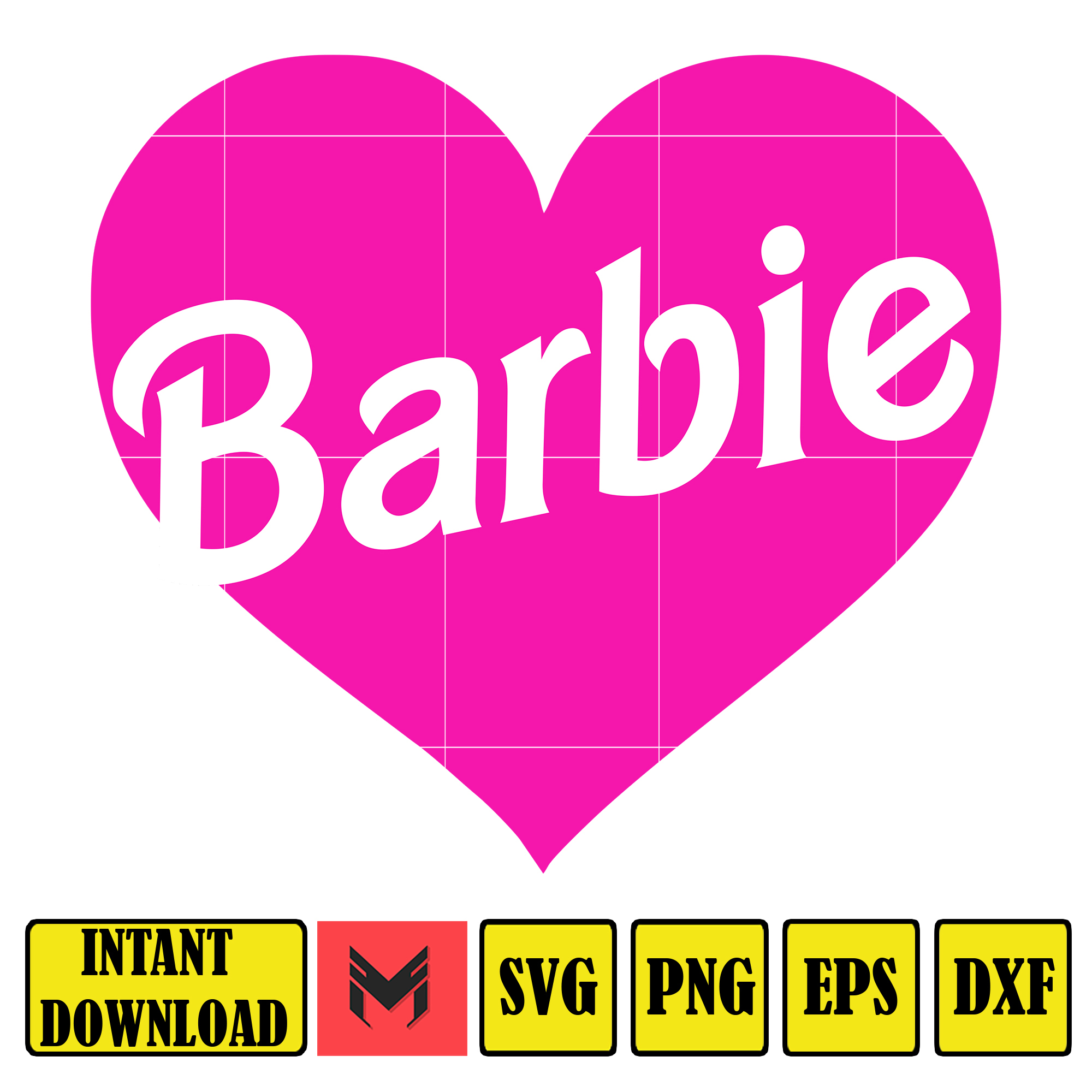 BarBie Doll Barbi Icons and Svg, Come On Let's Go Party Svg, | Inspire ...