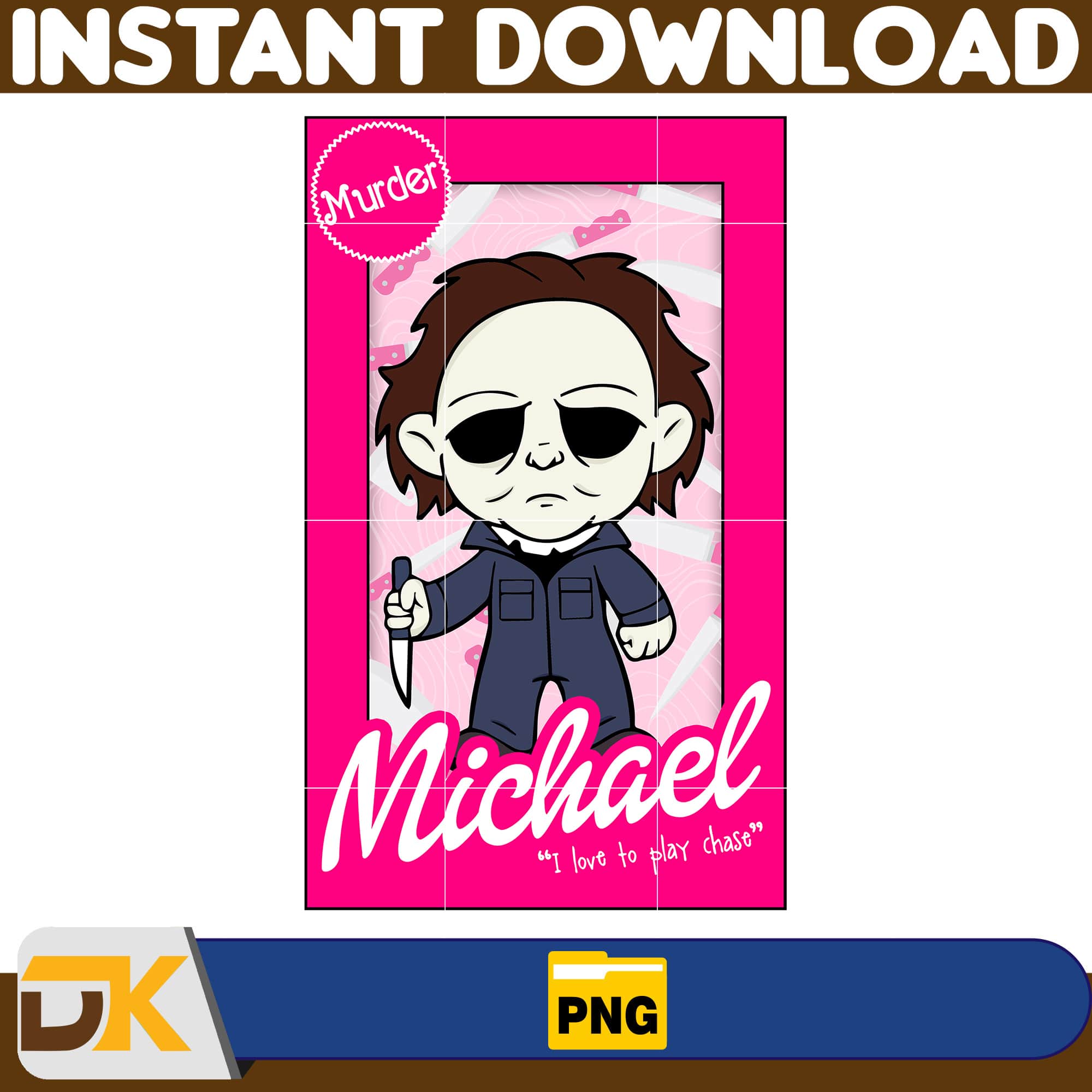 Chibi Horror Dolls PNG, Horror Characters PNG, Pink Doll PNG - Inspire ...