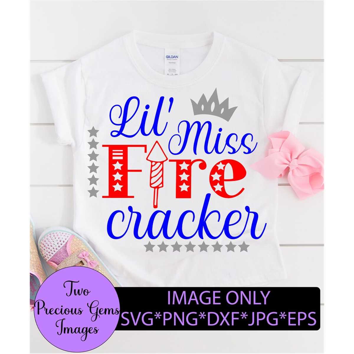 Lil' Miss Firecracker. Cute 4th of July. 4th of July. Little | Inspire ...