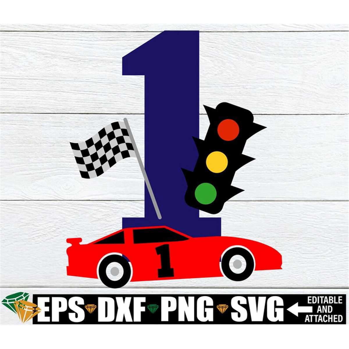 1st Birthday svg, Racing Theme Birthday, Racecar Birthday, B | Inspire ...