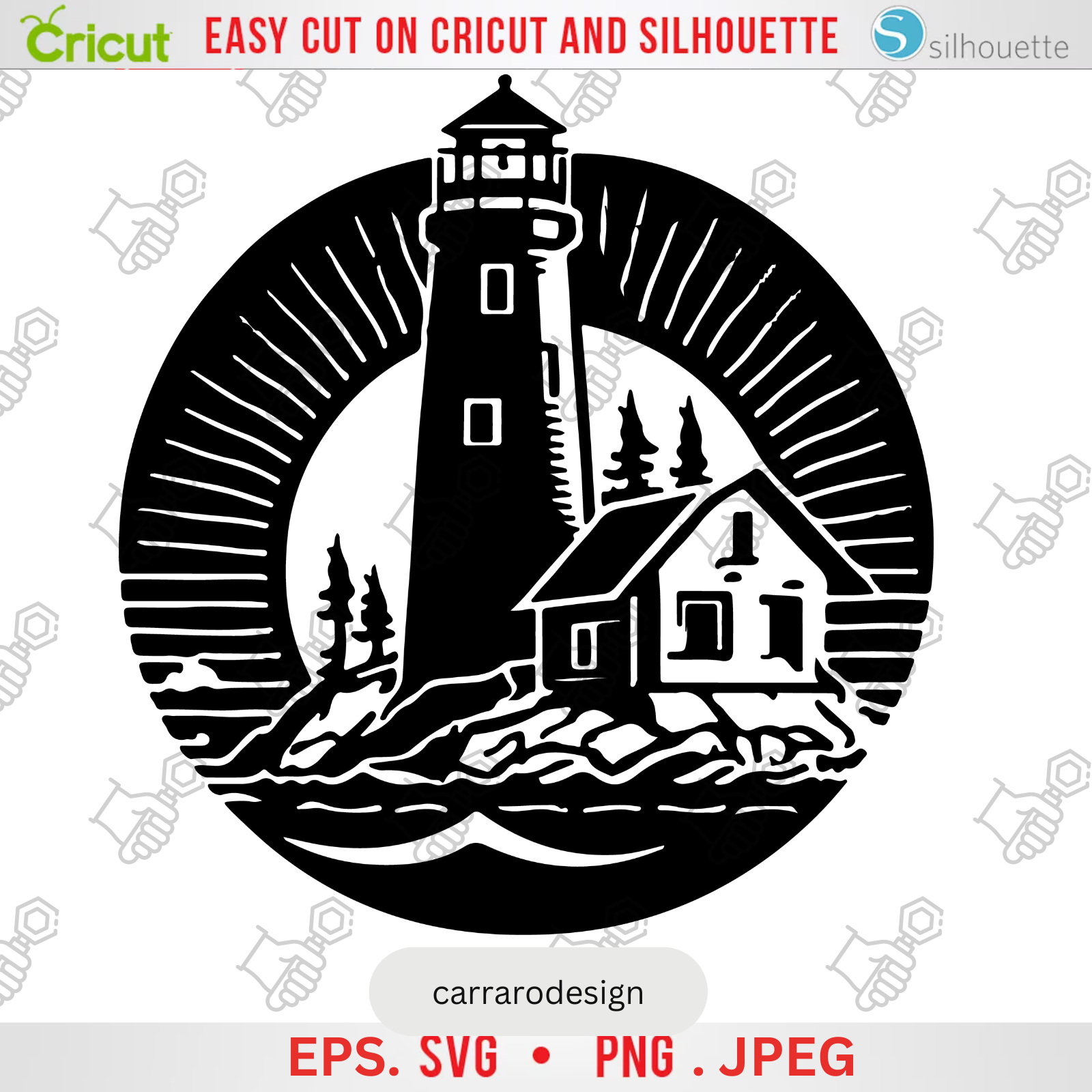 Lighthouse Svg, Tower Ocean | Inspire Uplift