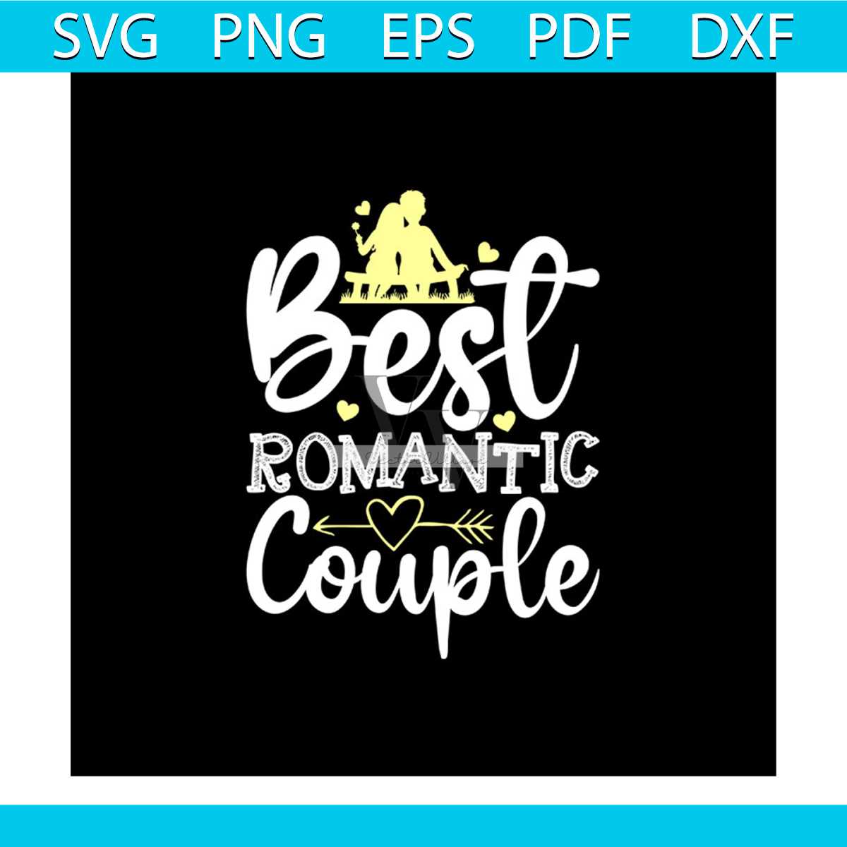 Best Romantic Couple Svg, Valentine Svg, Love Svg, Romantic | Inspire ...