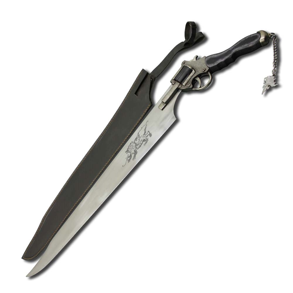 Functional Squall Gunblade Revolver Replica Sword | Inspire Uplift