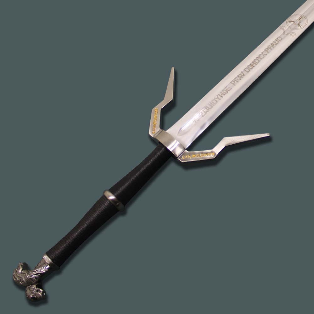 SILVER RUNE SWORD OF GERALT OF RIVIA 3 THE WITCHER 3 REPLICA | Inspire ...
