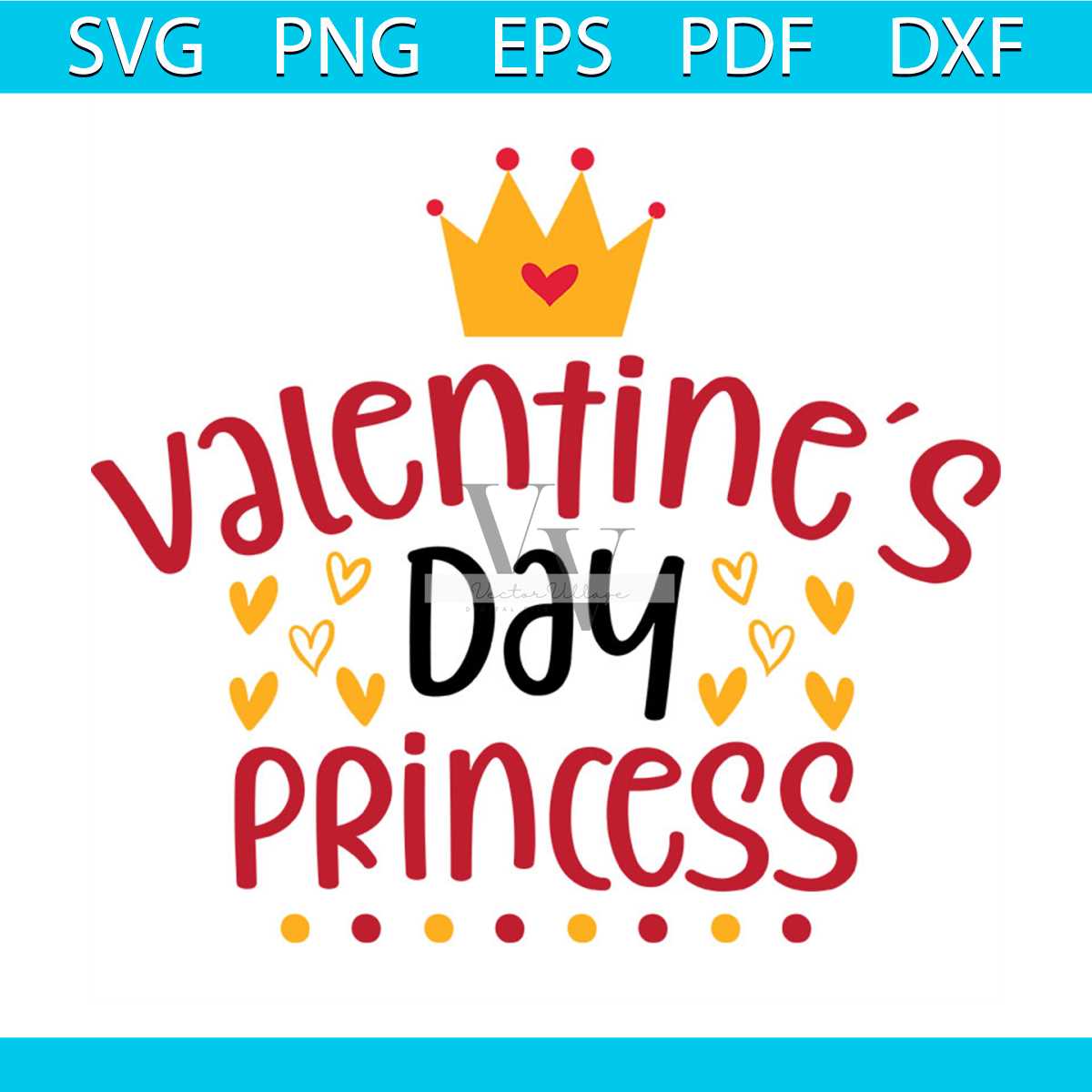 Valentines Day Princess Svg, Valentine Svg, Princess Svg, Da | Inspire ...