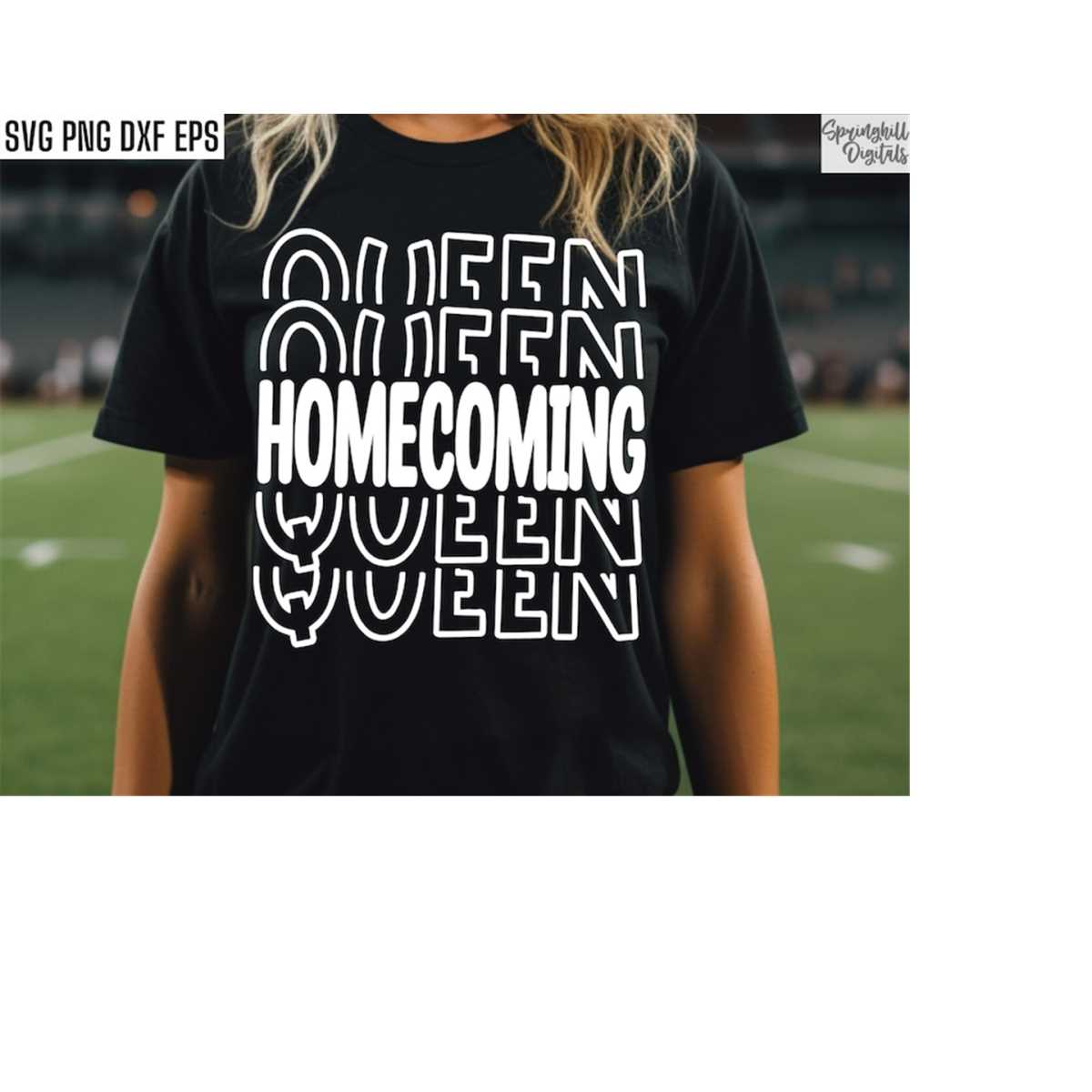 Homecoming Queen Svg | Homecoming Court Svg | Back To School | Inspire ...