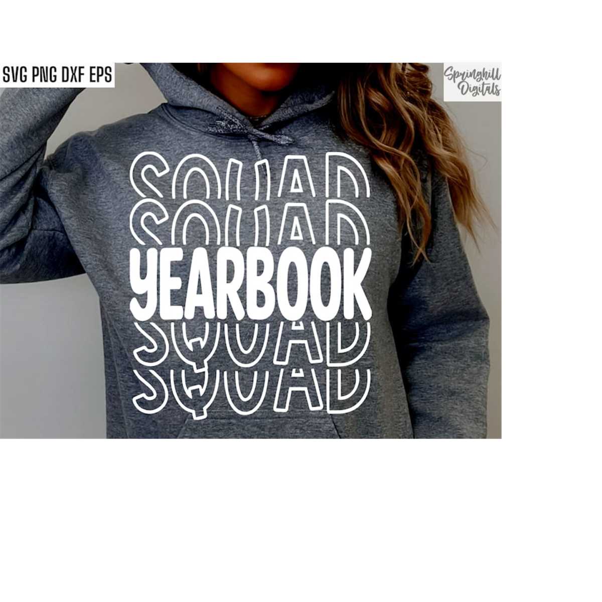 Yearbook Squad Svgs | High School Yearbook Svgs | Yearbook T | Inspire ...