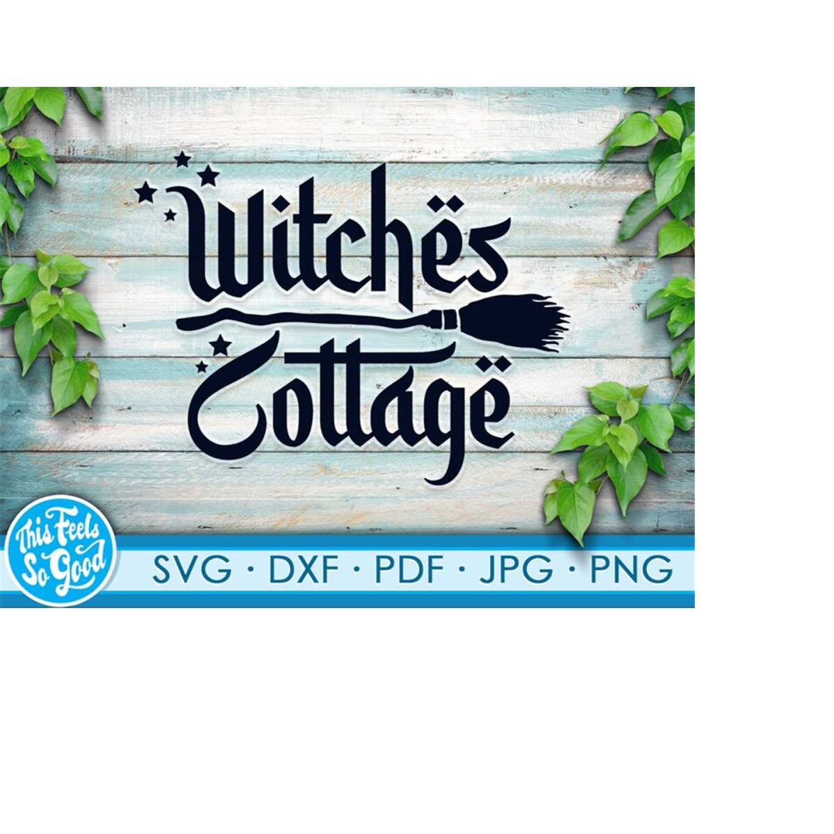 Cute Witches Cottage svg, Witches Cottage Sign, SVG, Cottage | Inspire ...