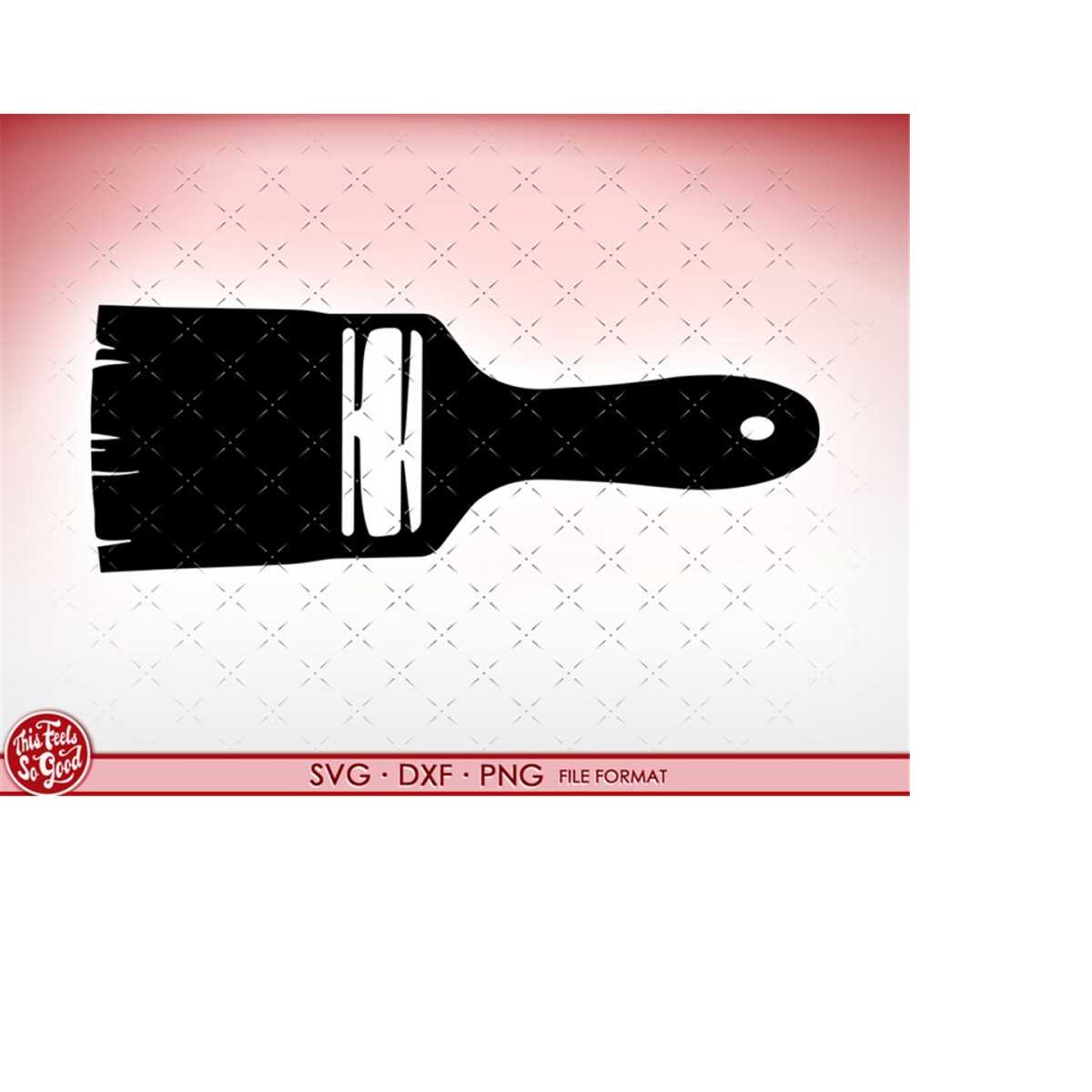 SVG paintbrush svg files for Cricut. paintbrush png, svg, dx | Inspire ...