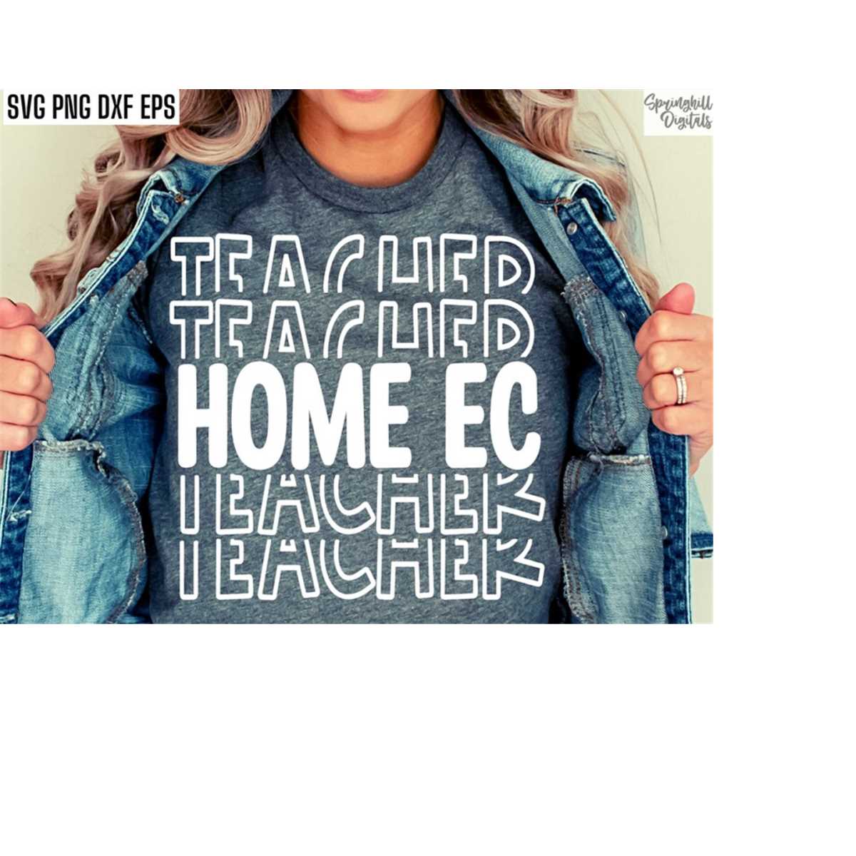 Home Ec Teacher Svg, Life Skills Class Pngs, Cooking Teacher | Inspire ...