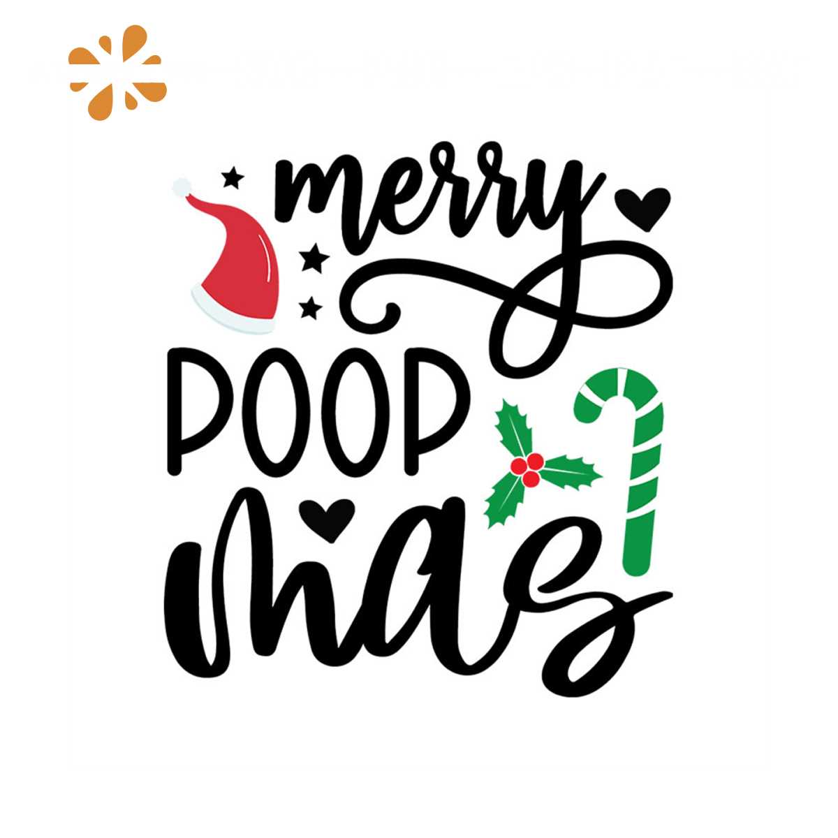Merry Poop Mas Svg, Christmas Svg, Poopmas Svg, Christmas Ca | Inspire ...