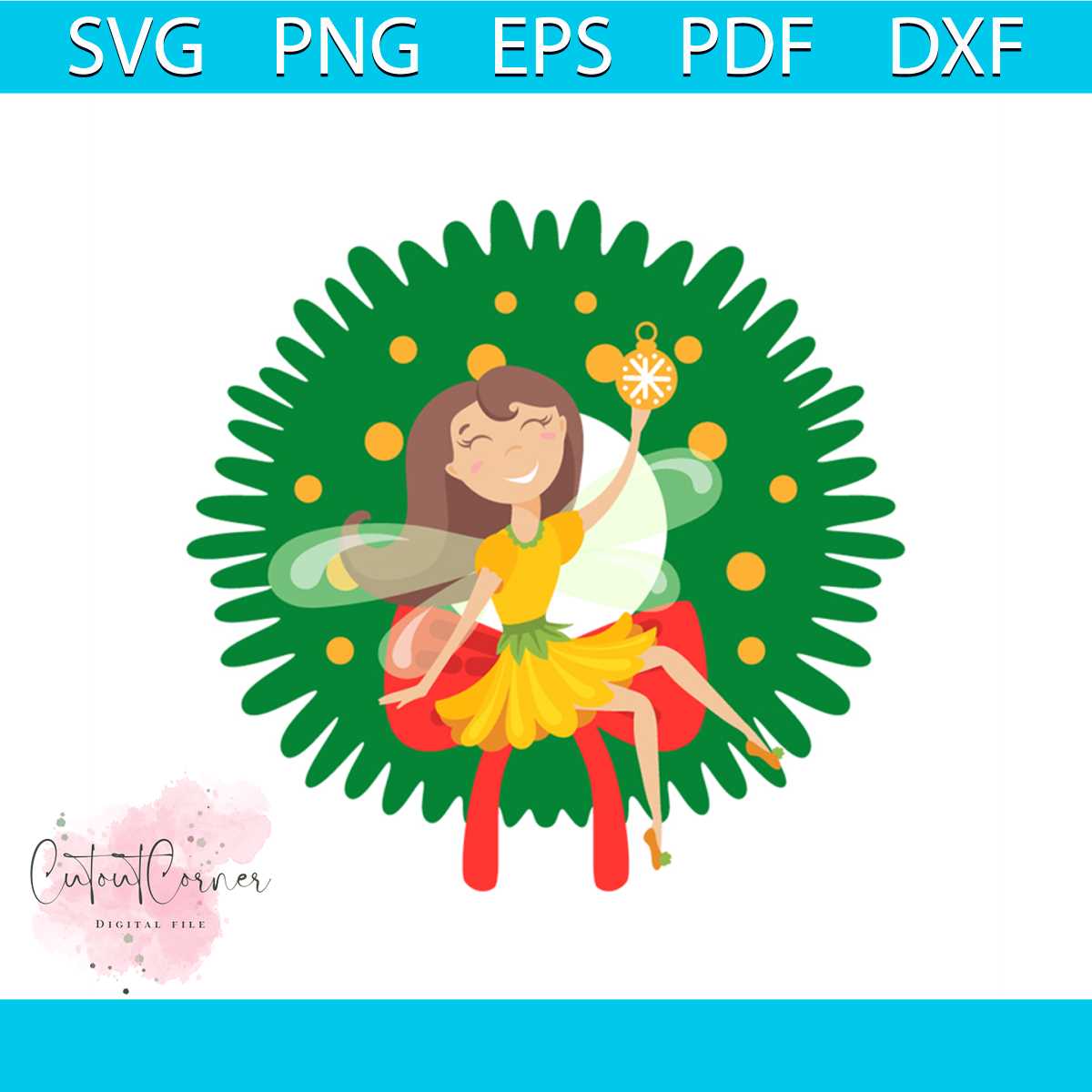 Little Fairies Christmas Gift Svg, Christmas Svg, Little Fai - Inspire ...