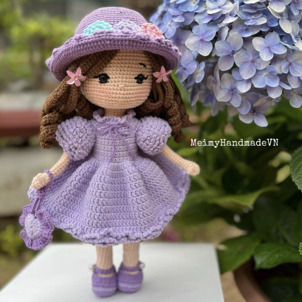 2023 Emma Doll | Amigurumi Pattern Doll PDF | Inspire Uplift