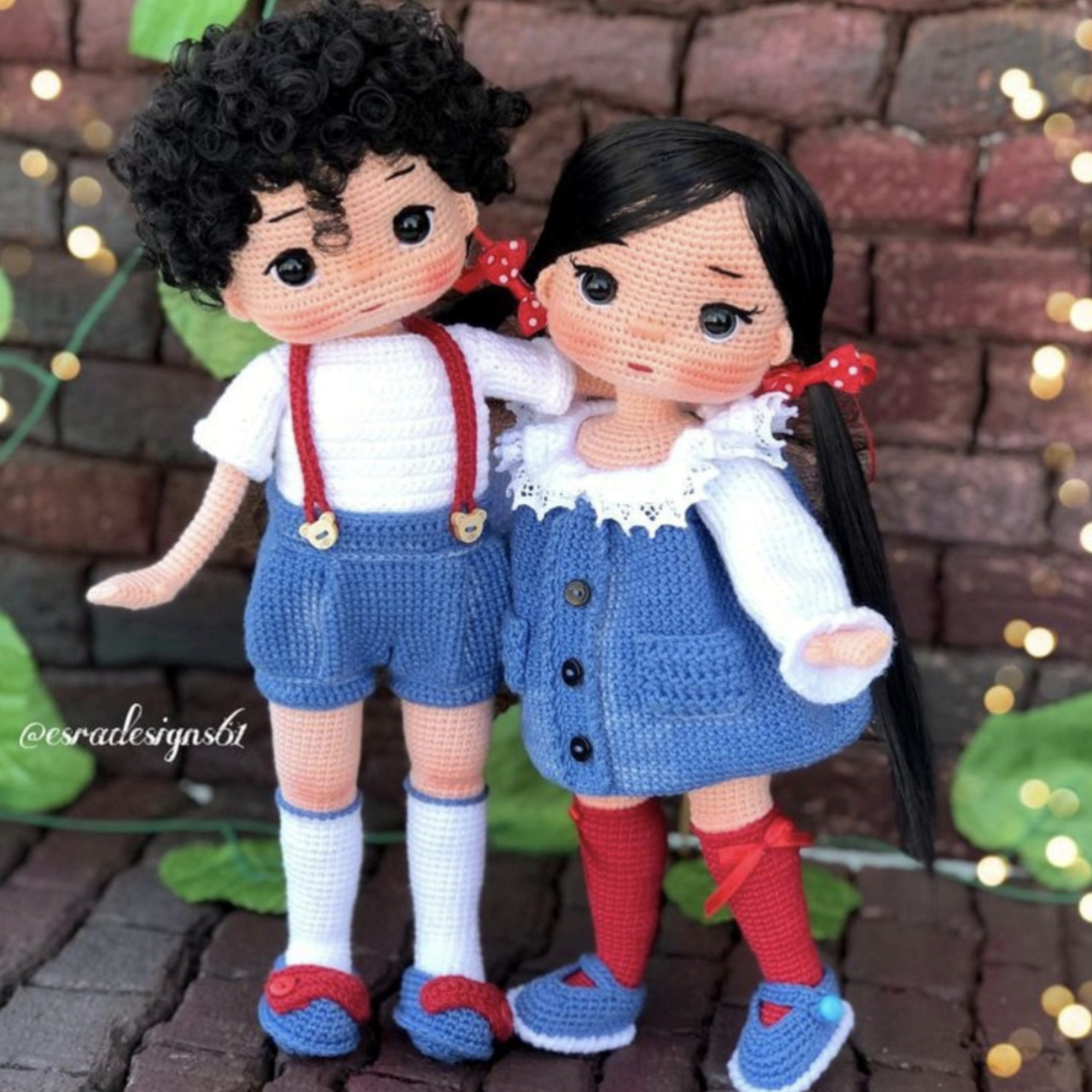2023 Luca & Lina Doll | Amigurumi Pattern Doll PDF | Inspire Uplift