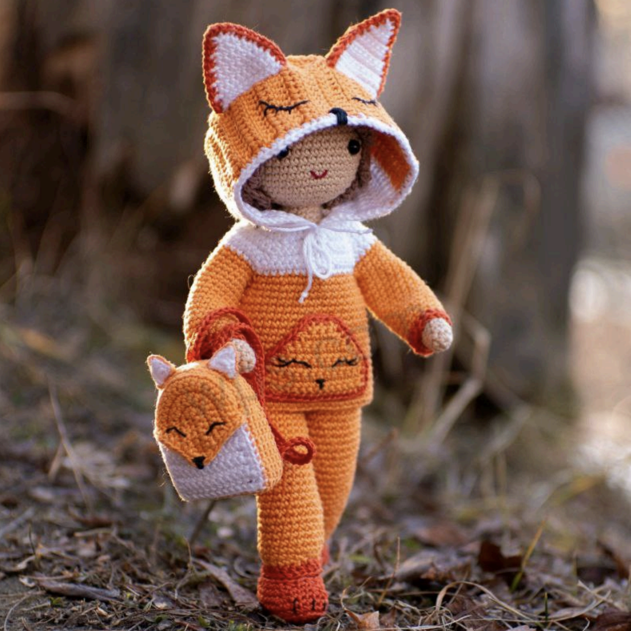 2023 Fox Outfit Doll | Amigurumi Pattern Doll PDF | Inspire Uplift