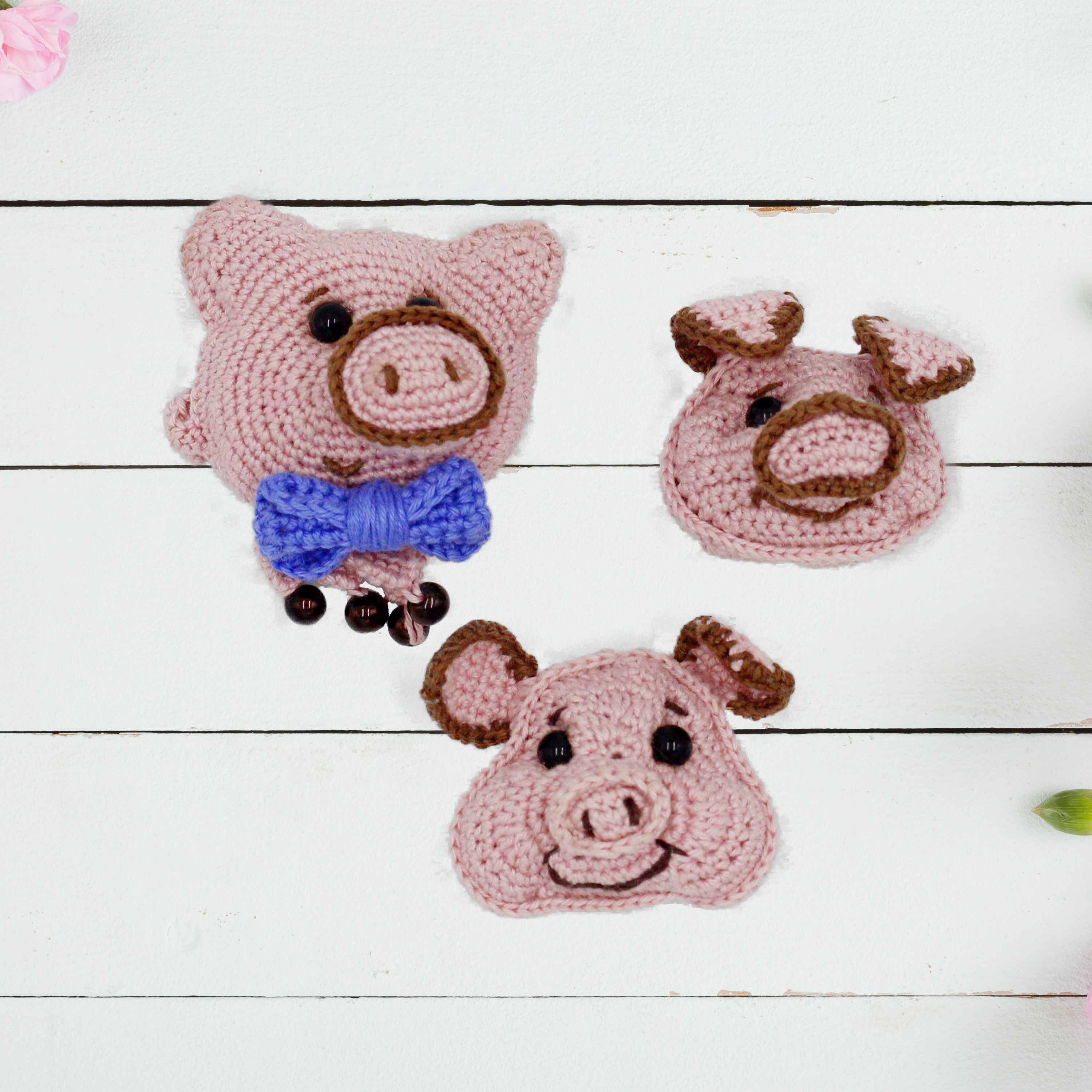Magnet farm animal pink pig, kitchen decor, magnetic board a | Inspire ...