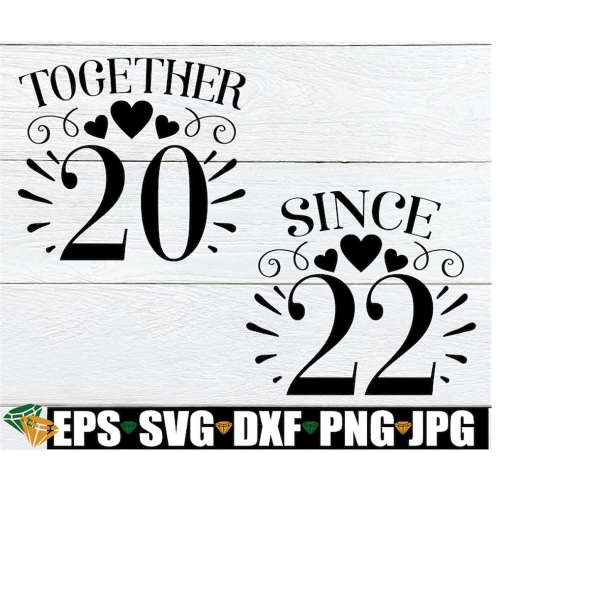 Together Since 2022, Matching Couples 2022 Anniversary, Matc | Inspire ...