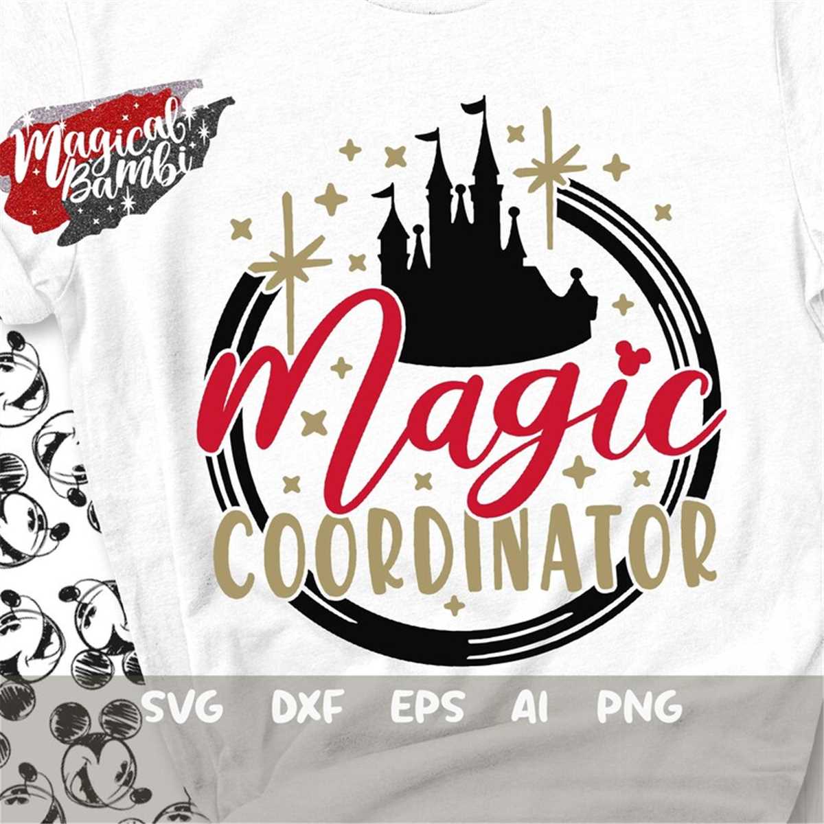 Magic Coordinator SVG, Castle Frame Svg, Magic Mouse Svg, Ma | Inspire ...