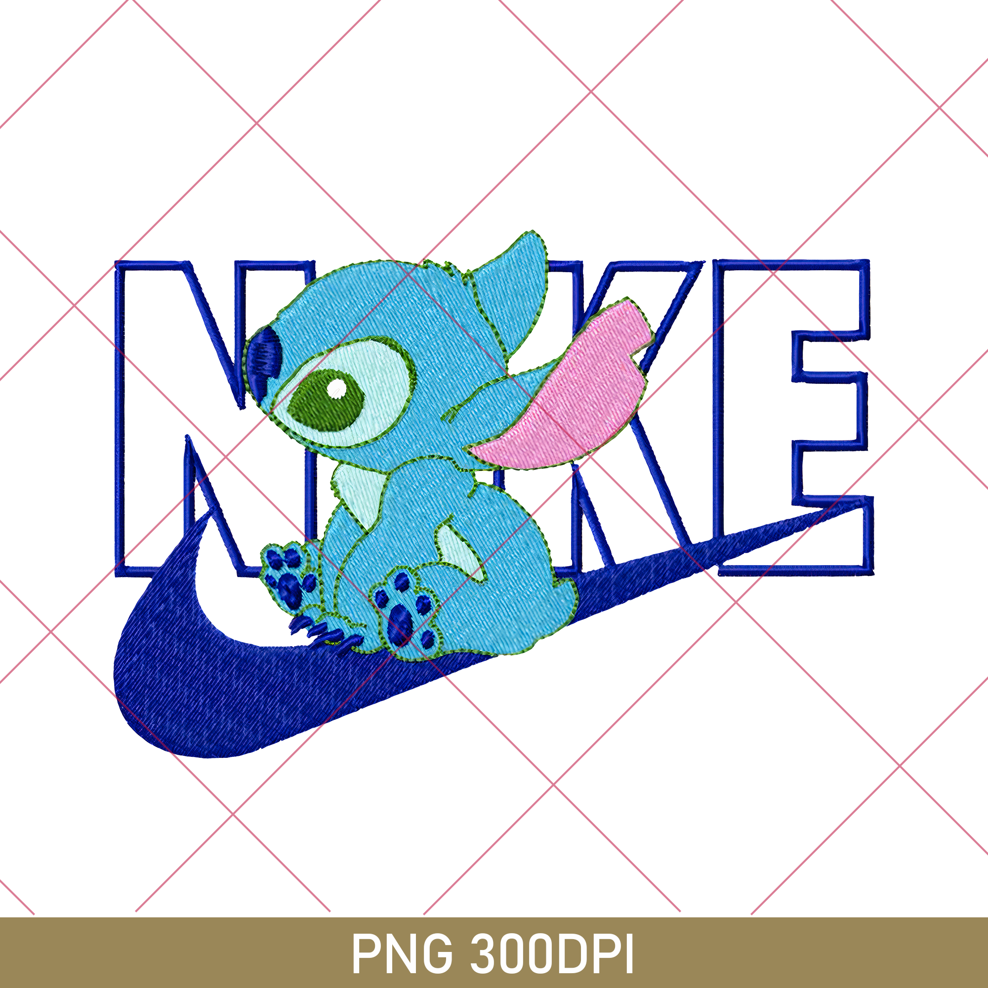 Retro Nike Stitch PNG, Sport Stitch PNG, Logo Nike Stitch PN | Inspire ...