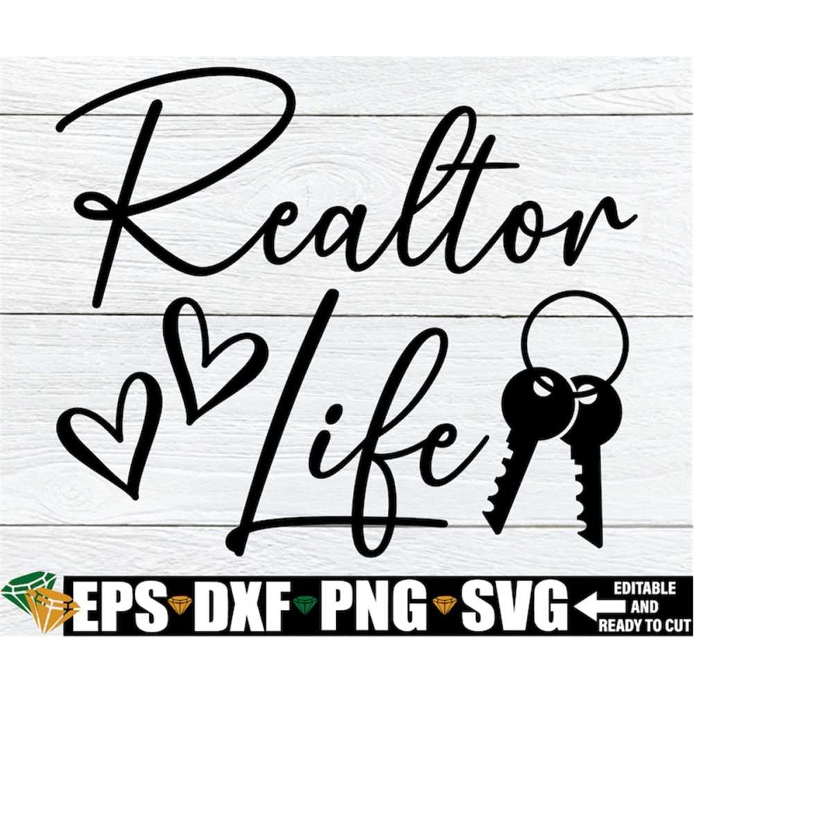 Realtor Life SVG, Real Estate Life SVG, Gift For Realtor, Re - Inspire ...
