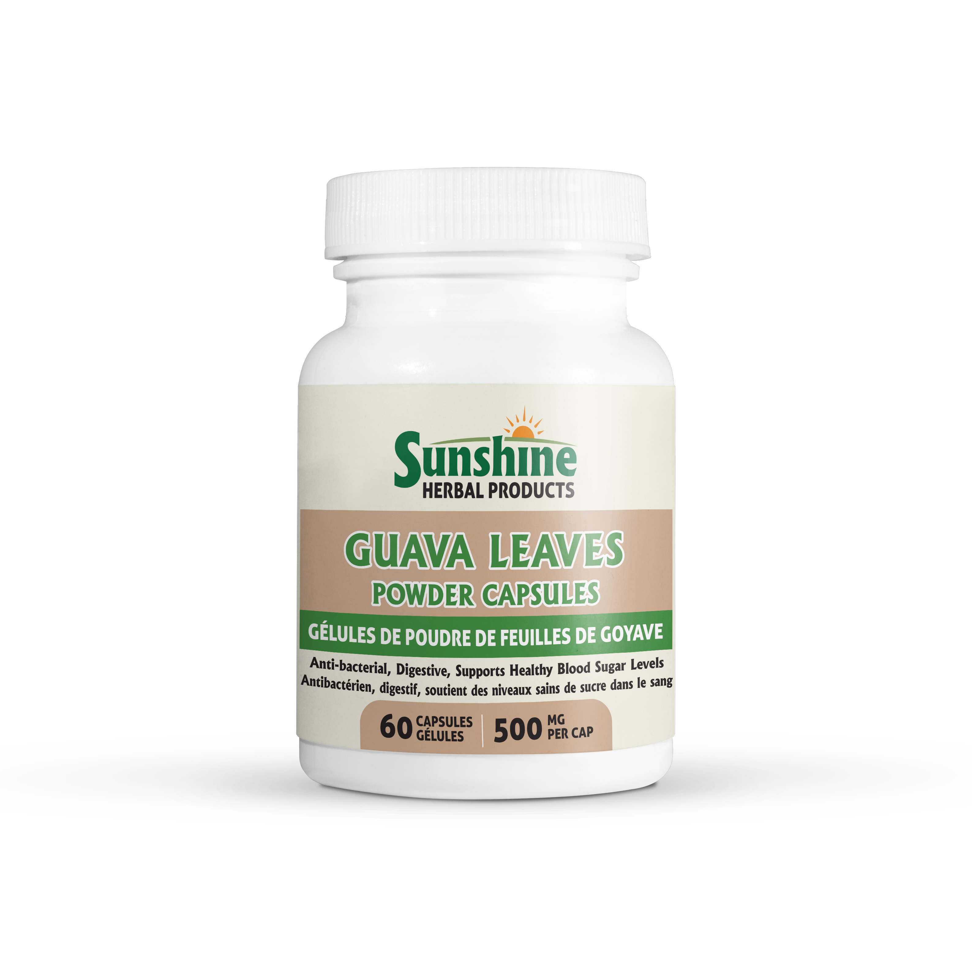 Guava leave powder capsules - 60 capsules, 500mg, Organic, A | Inspire ...